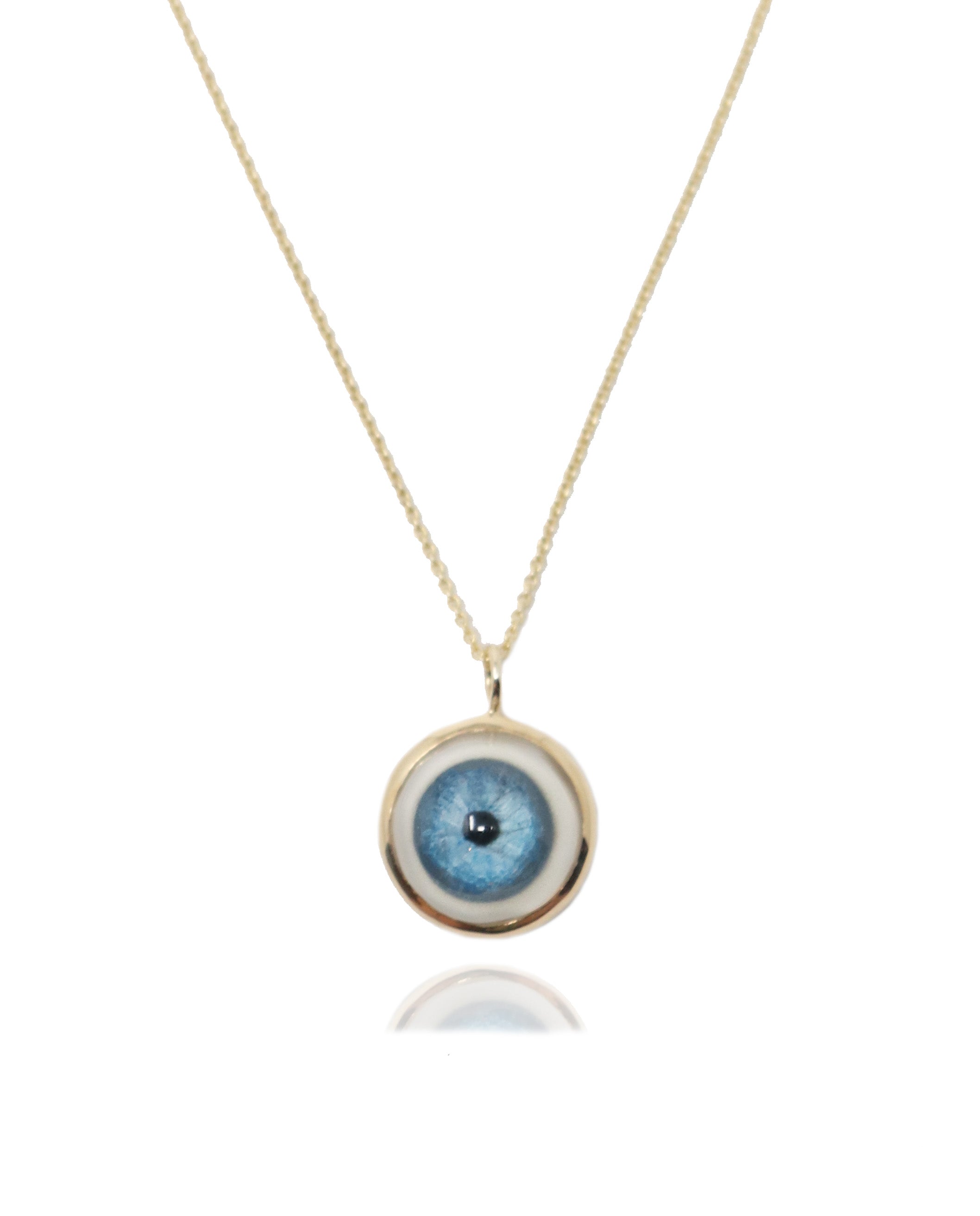 14k Gold Eye Pendant - Large – Rhys Kelly