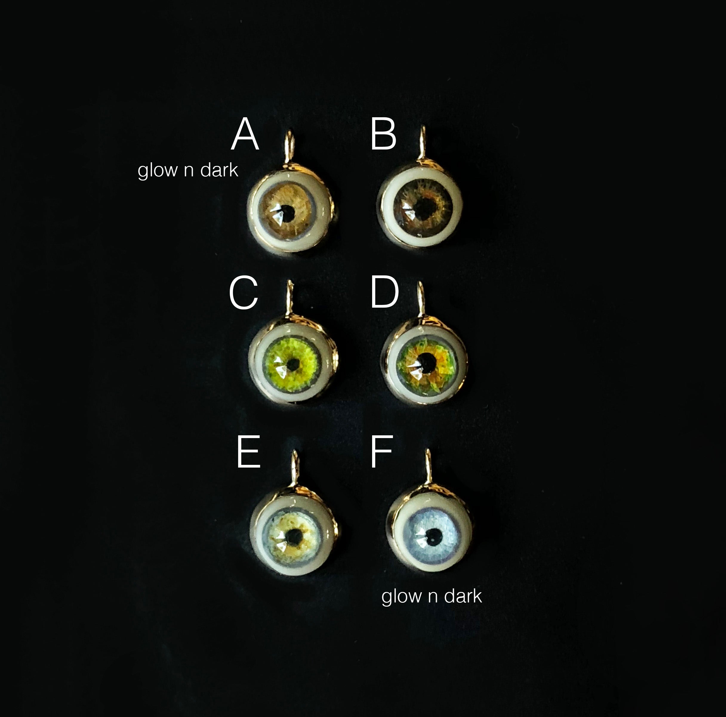 14k Gold Eye Pendant - Medium – Rhys Kelly