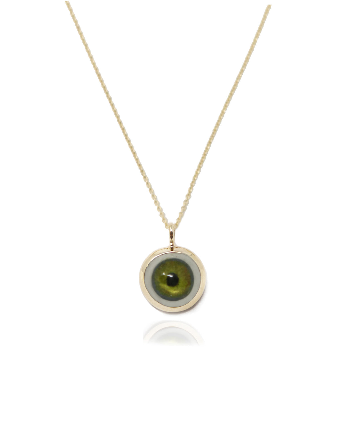 14k Gold Eye Pendant - Medium – Rhys Kelly